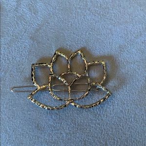 Accessories | Sacred Lotus Hair Pin In Gold | Poshmark